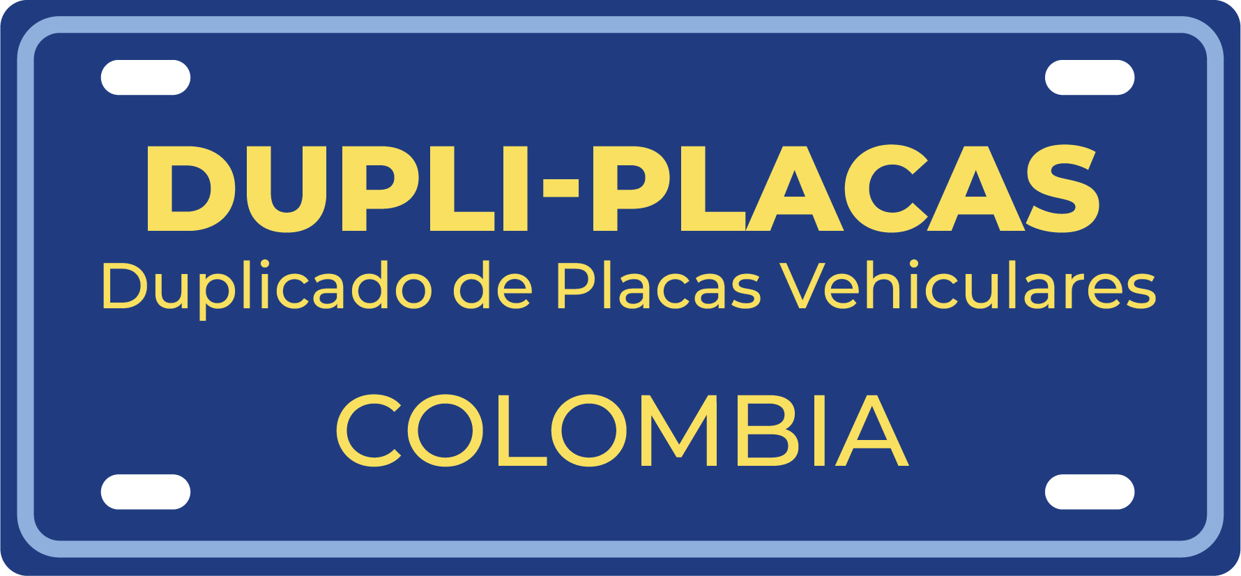 Dupli Placas Colombia - Duplicados de Placas para Vehículoss ...